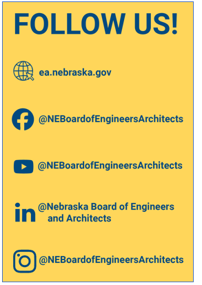 The Nebraska Professional | State of Nebraska Board of Engineers and Architects
